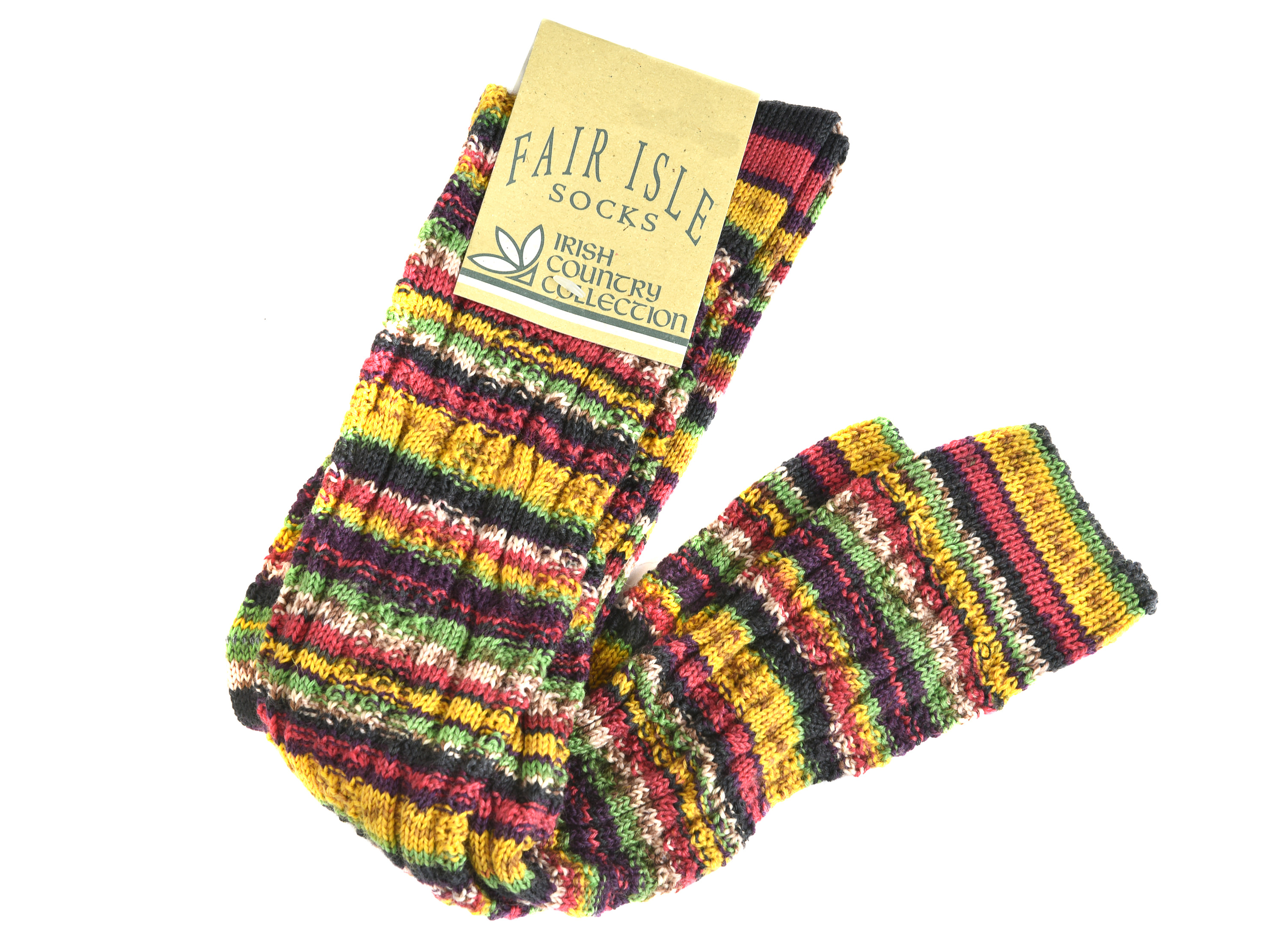 Coloured woollen Irish walking socks for men and women | Irish Inspiration