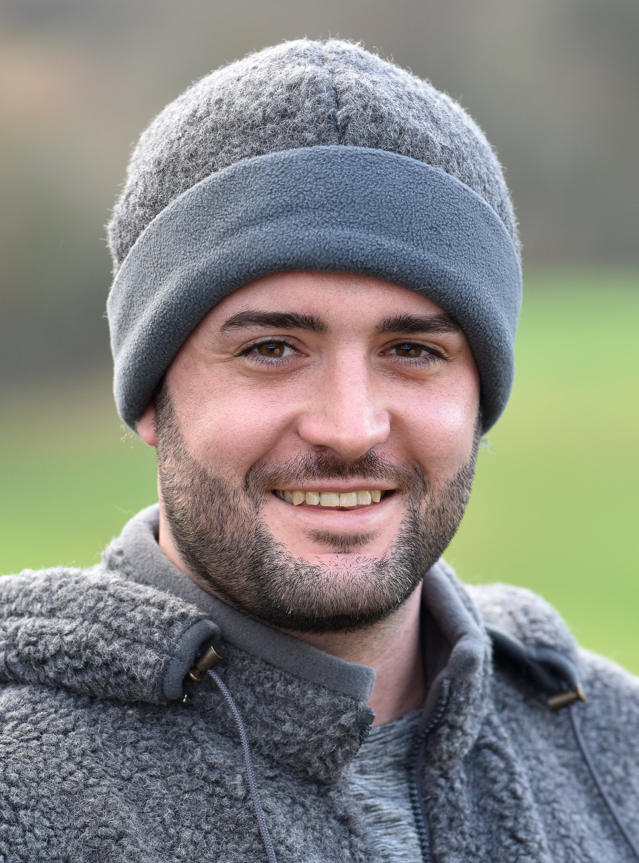 Dark graphite grey wool fleece hat from Irish Inspiration | Irish ...