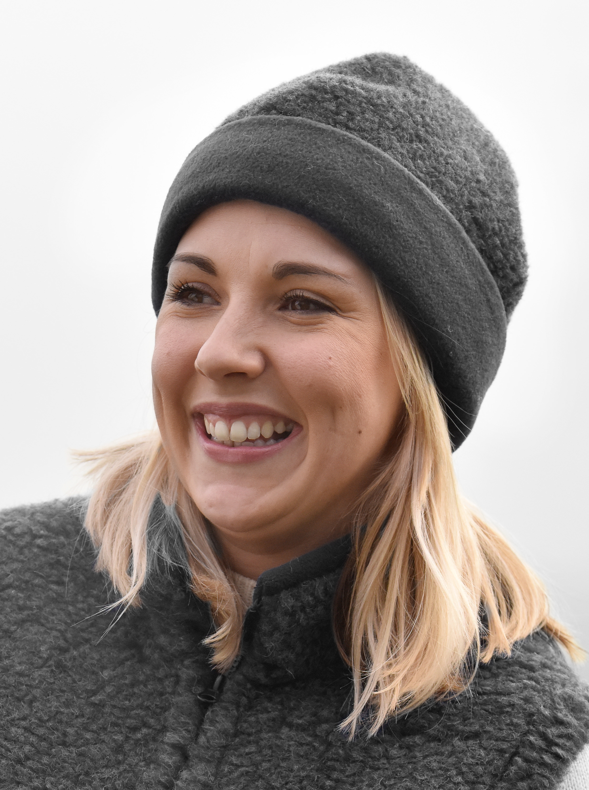 Dark graphite grey wool fleece hat from Irish Inspiration | Irish ...