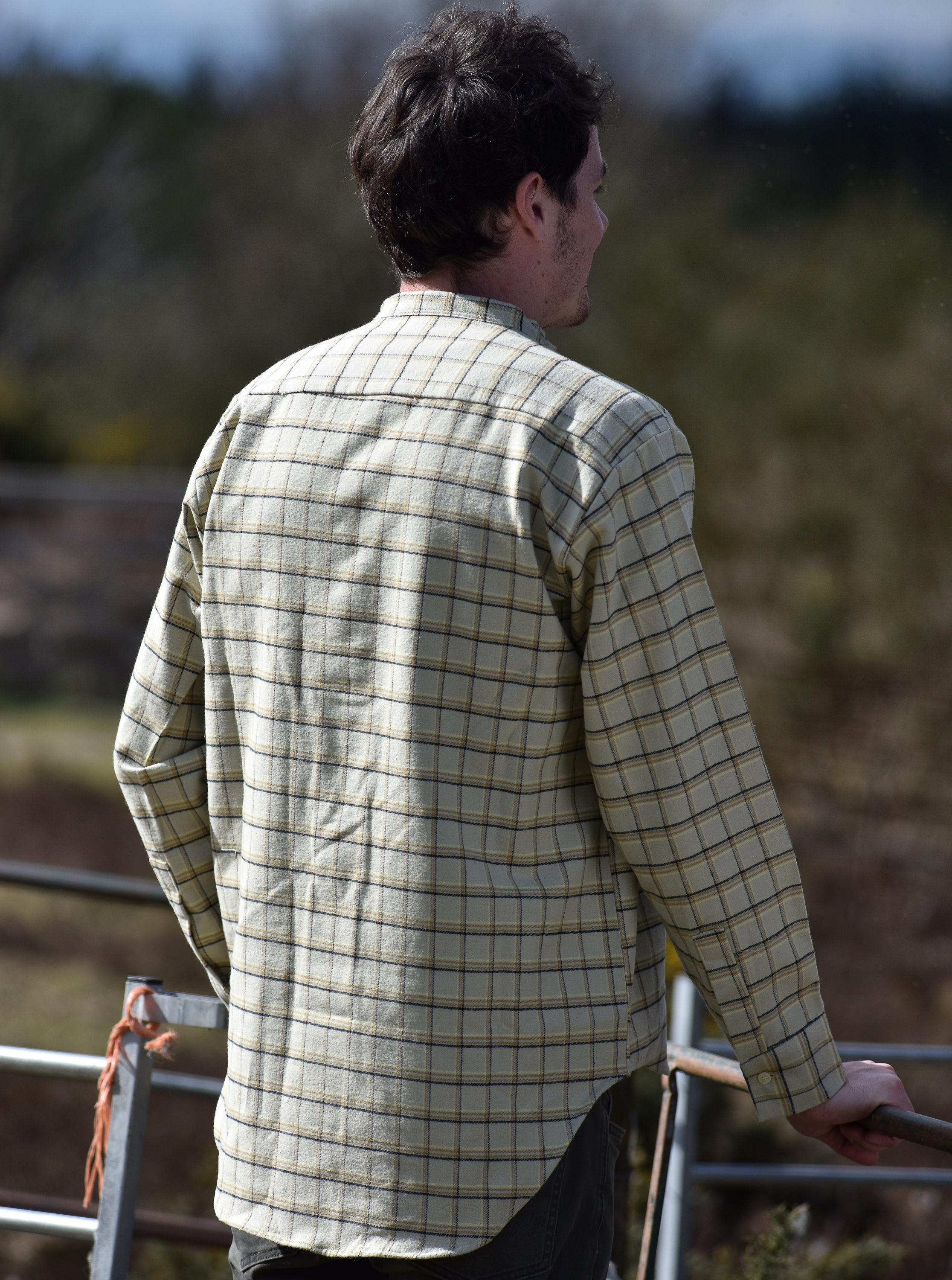 Magee's Irish Grandad Shirt - Harvest Check | Irish Inspiration