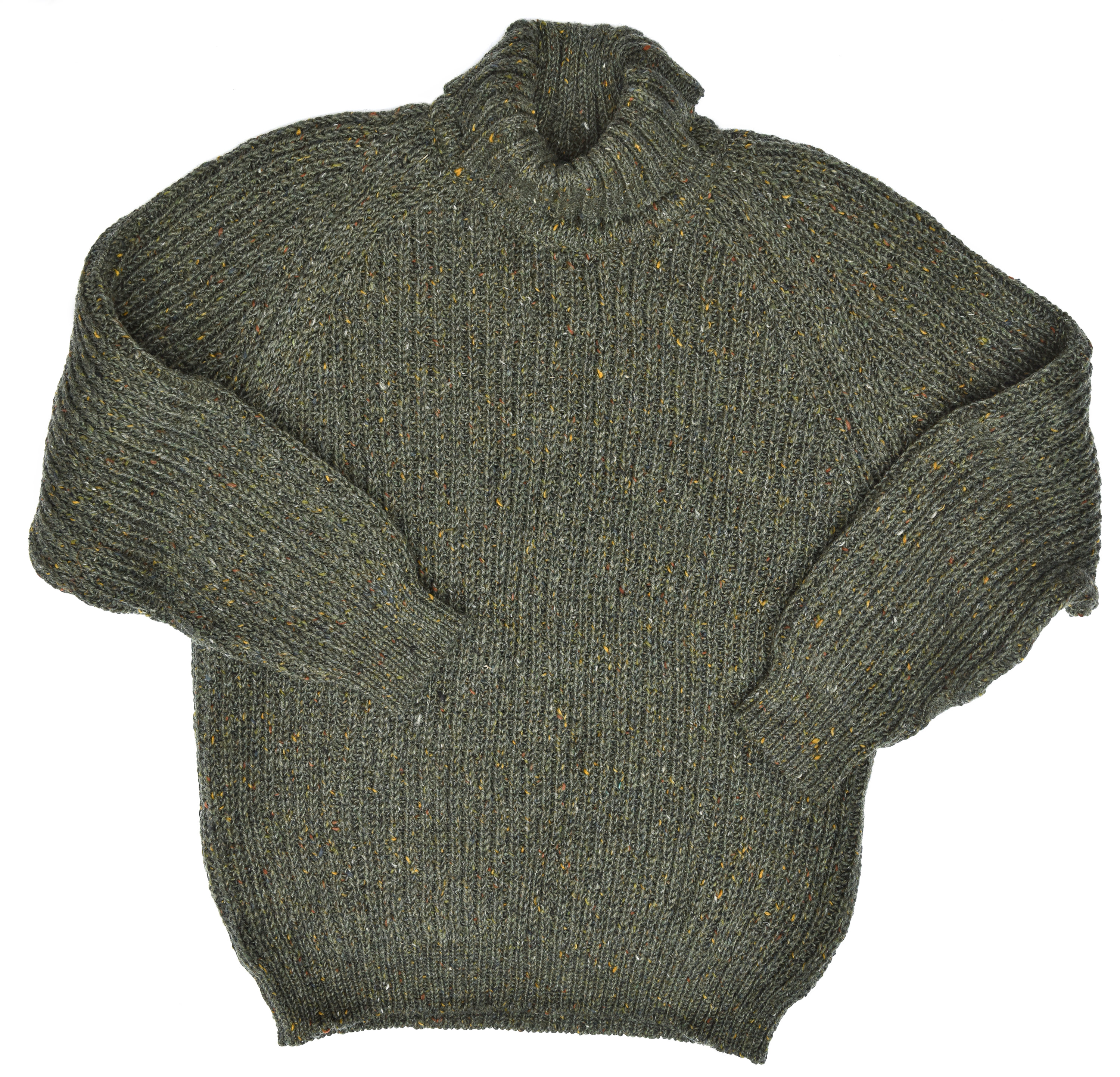 Buy a green Donegal tweed wool sweater from Irish Inspiration | Irish ...