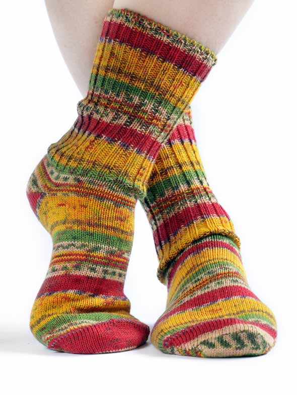Coloured woollen Irish walking socks for men and women | Irish Inspiration