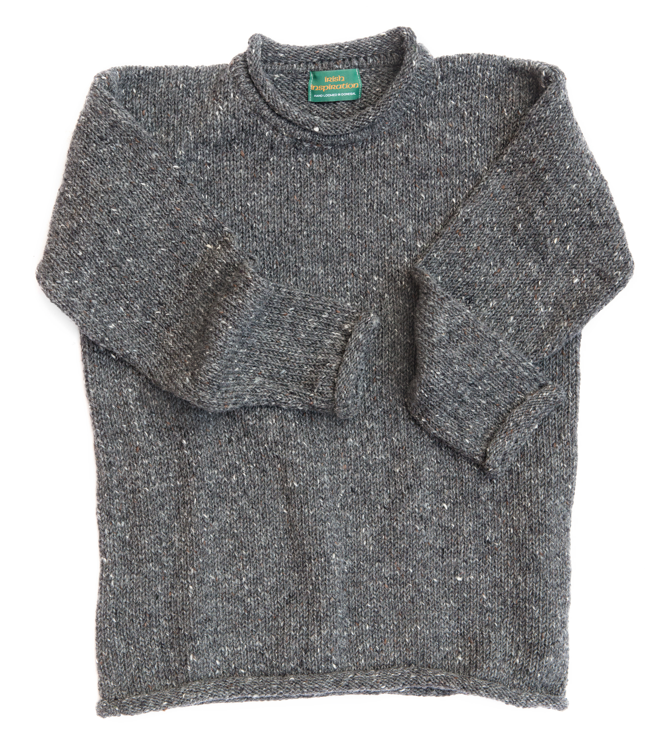 Irish roll neck sweaters, Donegal tweed woollen knitwear for men and ...
