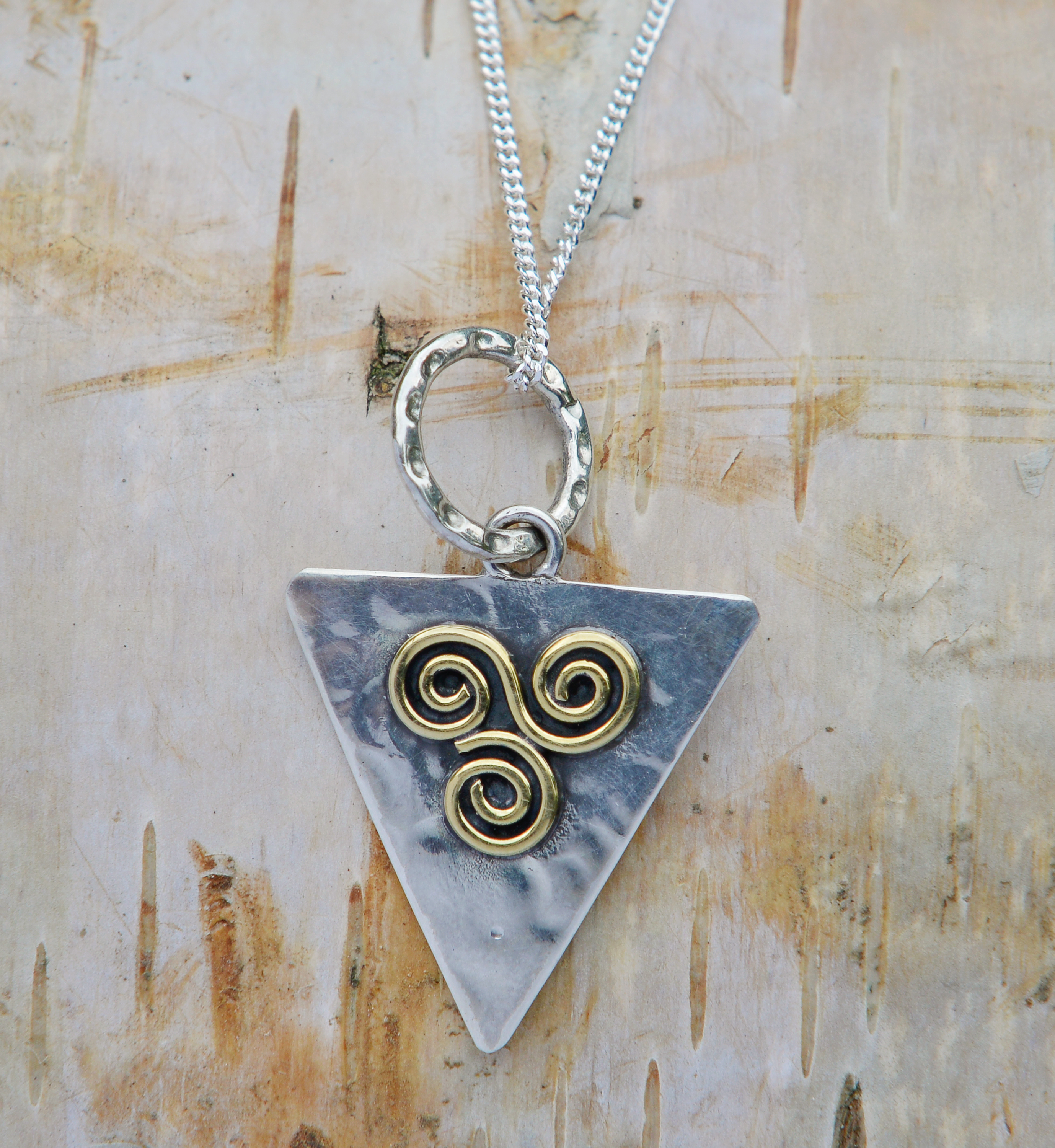 Banshee Silver Celtic Swirl Pendant | Irish Inspiration